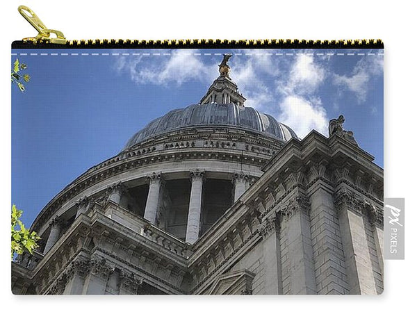 Architectural Dome Against Blue Sky - Zip Pouch – Classic Auto Spares ...